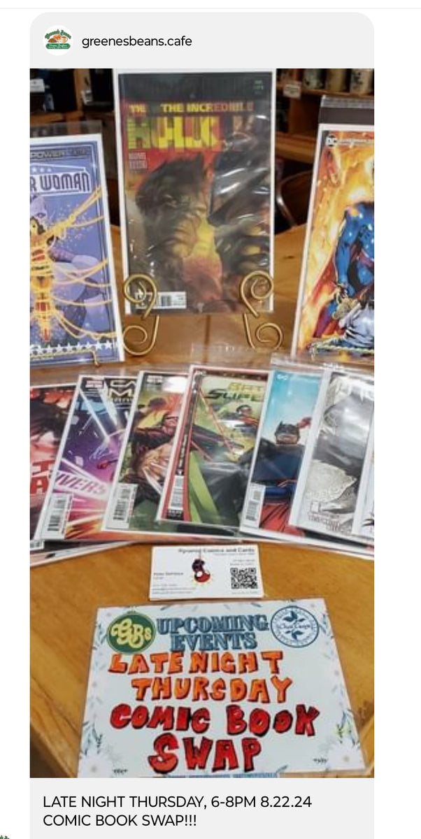 "Calling all comic book enthusiasts! Join us for a thrilling Comic Swa ...